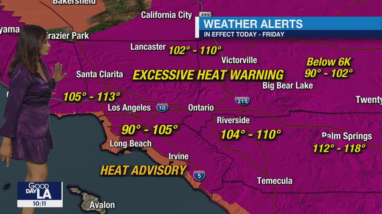Excessive heat warning in effect for most of SoCal Excessive heat warning in effect for most of SoCal