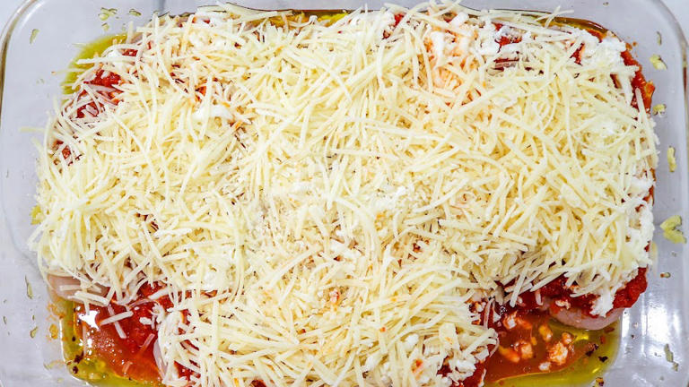 All The Delicious Chicken Parmesan Flavors Are Baked In A Casserole ...