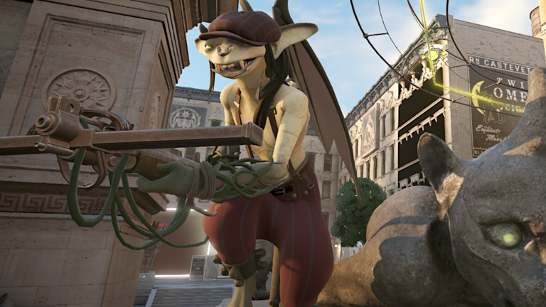 Deadlocks Best Girl Is Judging By The Fanart A Scrunkly Gargoyle