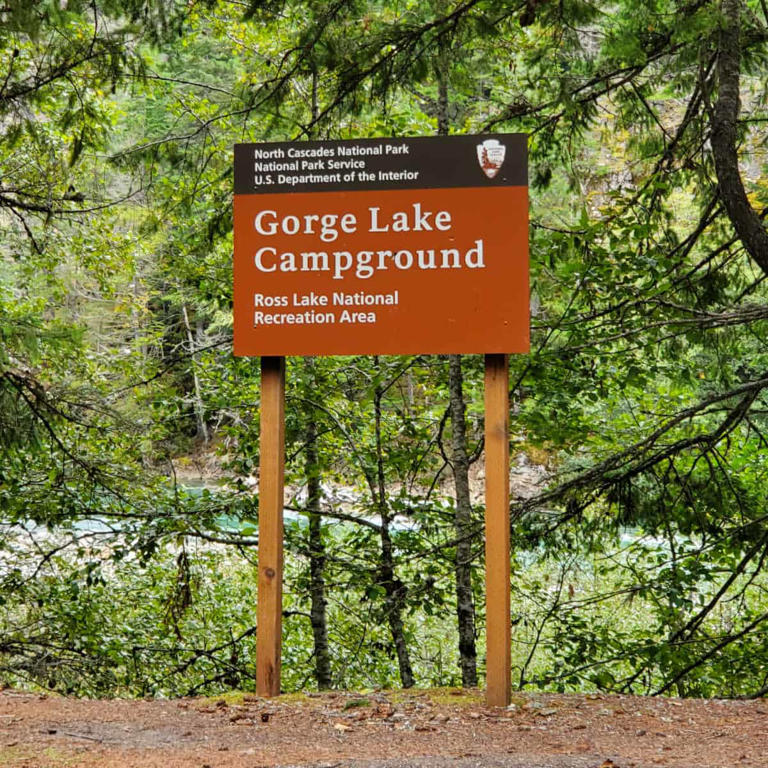 Gorge Lake Campground - North Cascades National Park