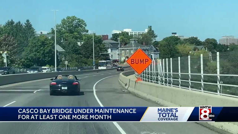 Casco Bay Bridge repairs to affect morning commute