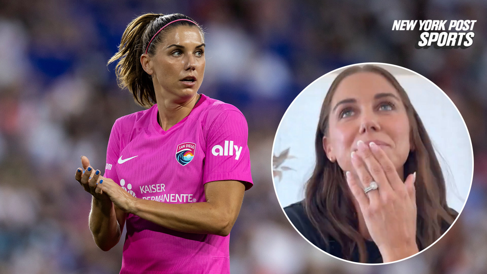 Alex Morgan announces soccer retirement and pregnancy in emotional video Alex Morgan announces soccer retirement and pregnancy in emotional video