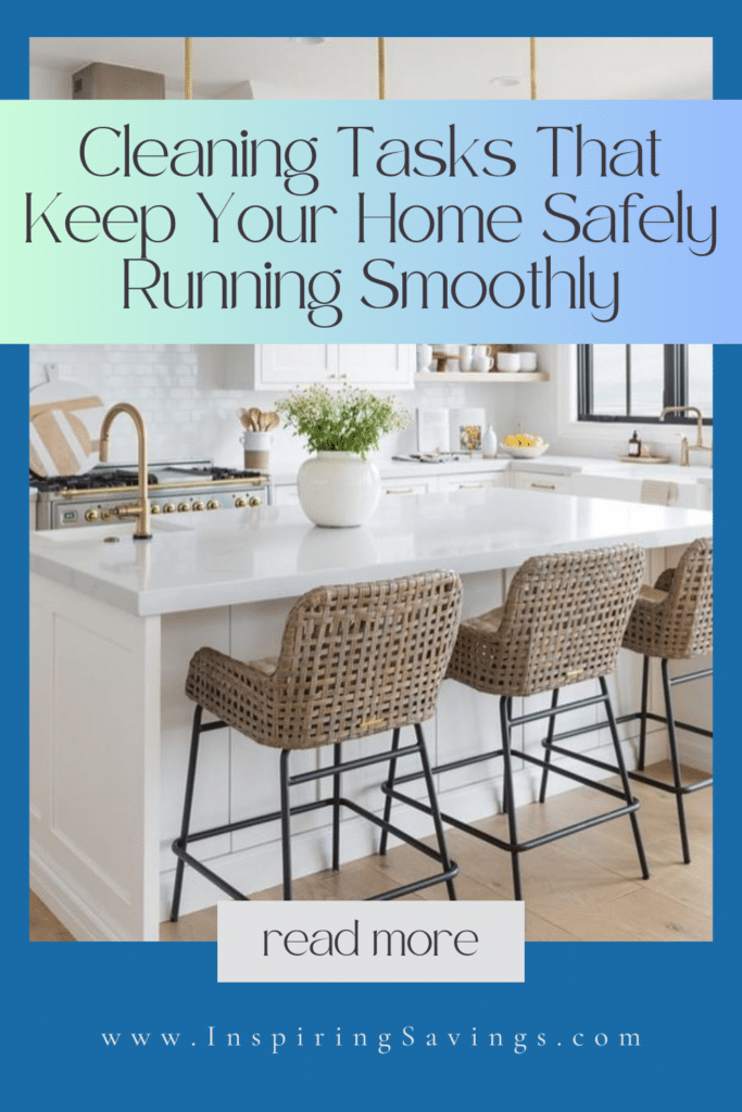 Cleaning Tasks That Keep Your Home Safely Running Smoothly