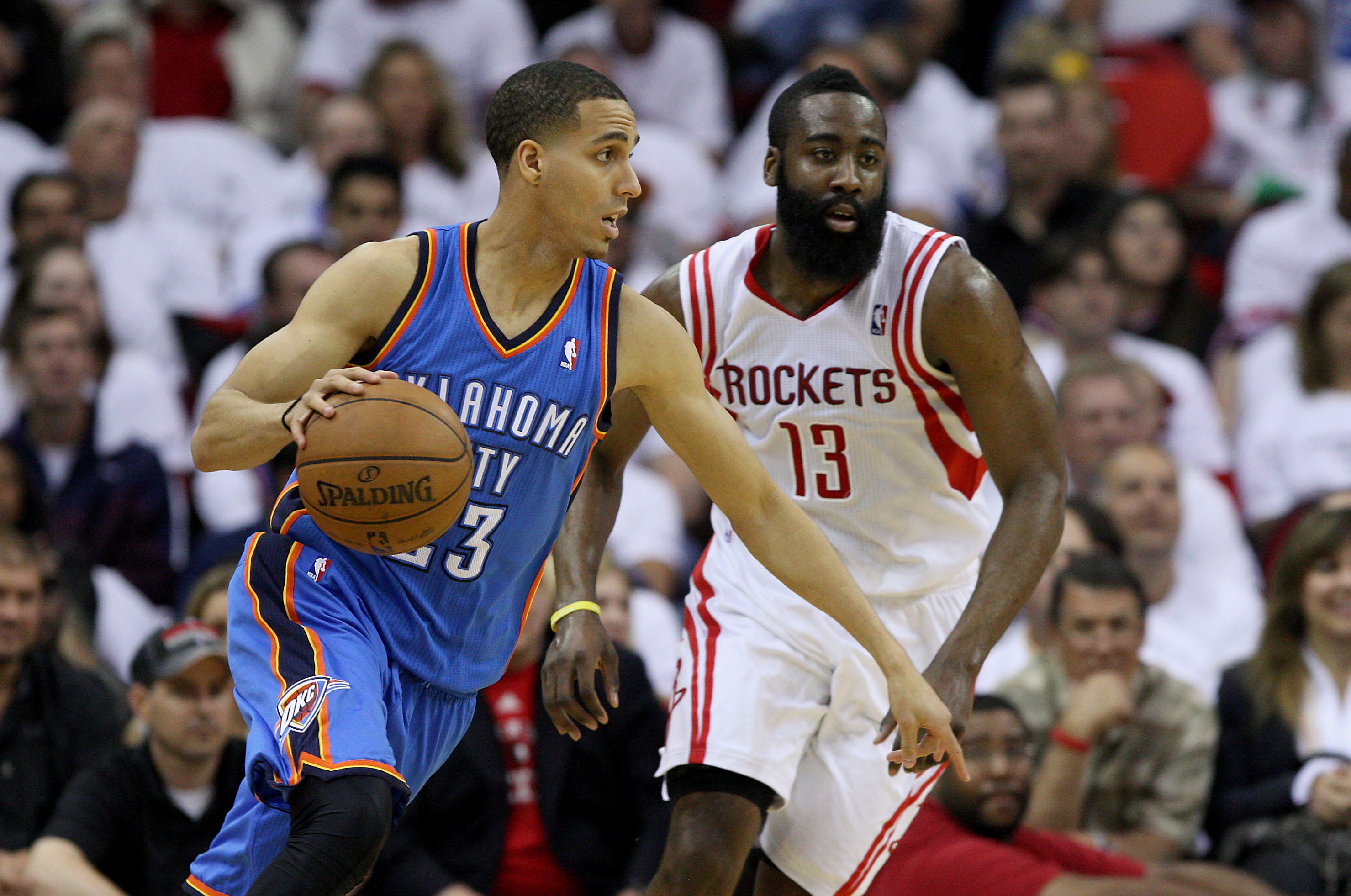 Every player in OKC Thunder history who has worn No. 23