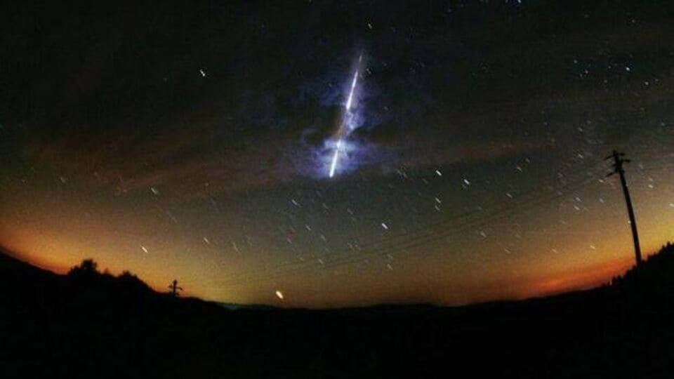 ‘Found bolide’: NASA astronaut Matthew Dominick captures ‘shooting star ... ‘Found bolide’: NASA astronaut Matthew Dominick captures ‘shooting star ...