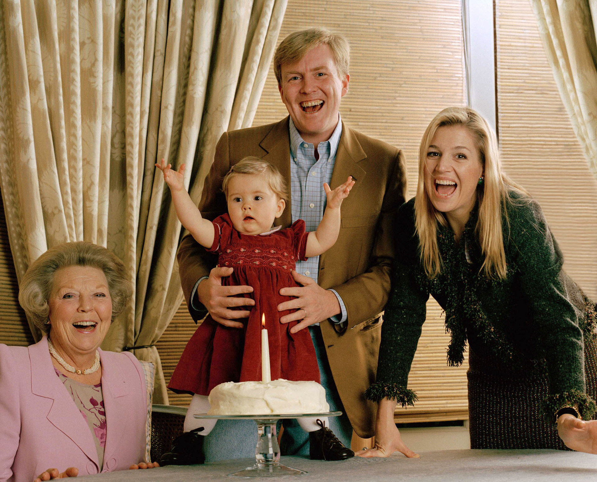 Leuke knipoog van prinses Amalia