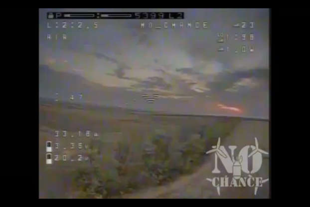 Combat footage shows Ukrainian flamethrower drone taking on a Russian tank Combat footage shows Ukrainian flamethrower drone taking on a Russian tank