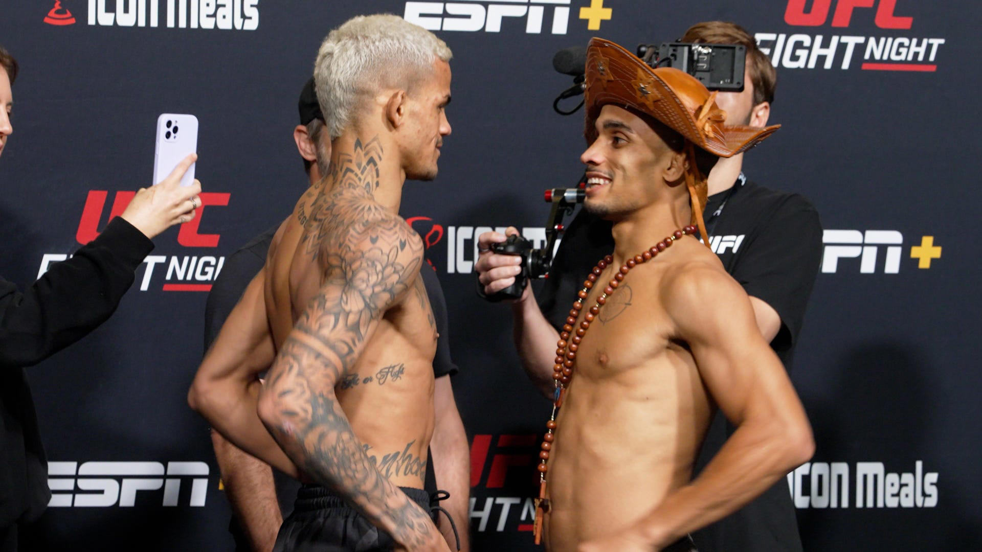Photos: UFC Fight Night 242 weigh-ins and faceoffs Photos: UFC Fight Night 242 weigh-ins and faceoffs