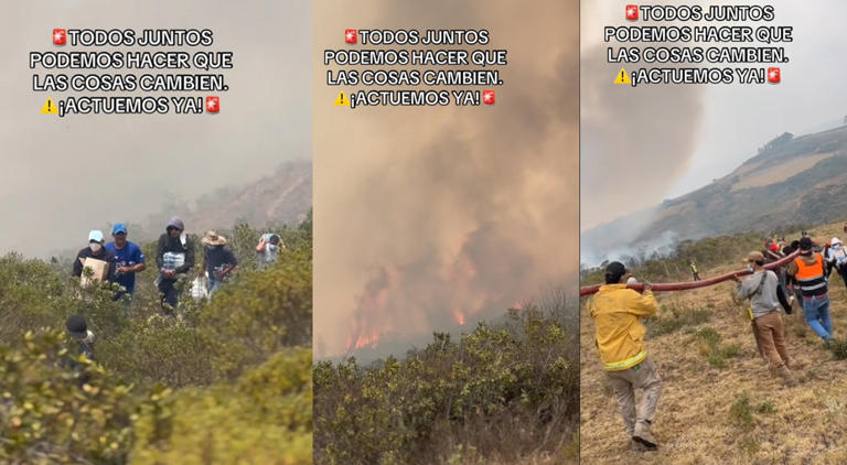 Incendio Forestal En Amazonas Impactante Video Muestra A Pobladores