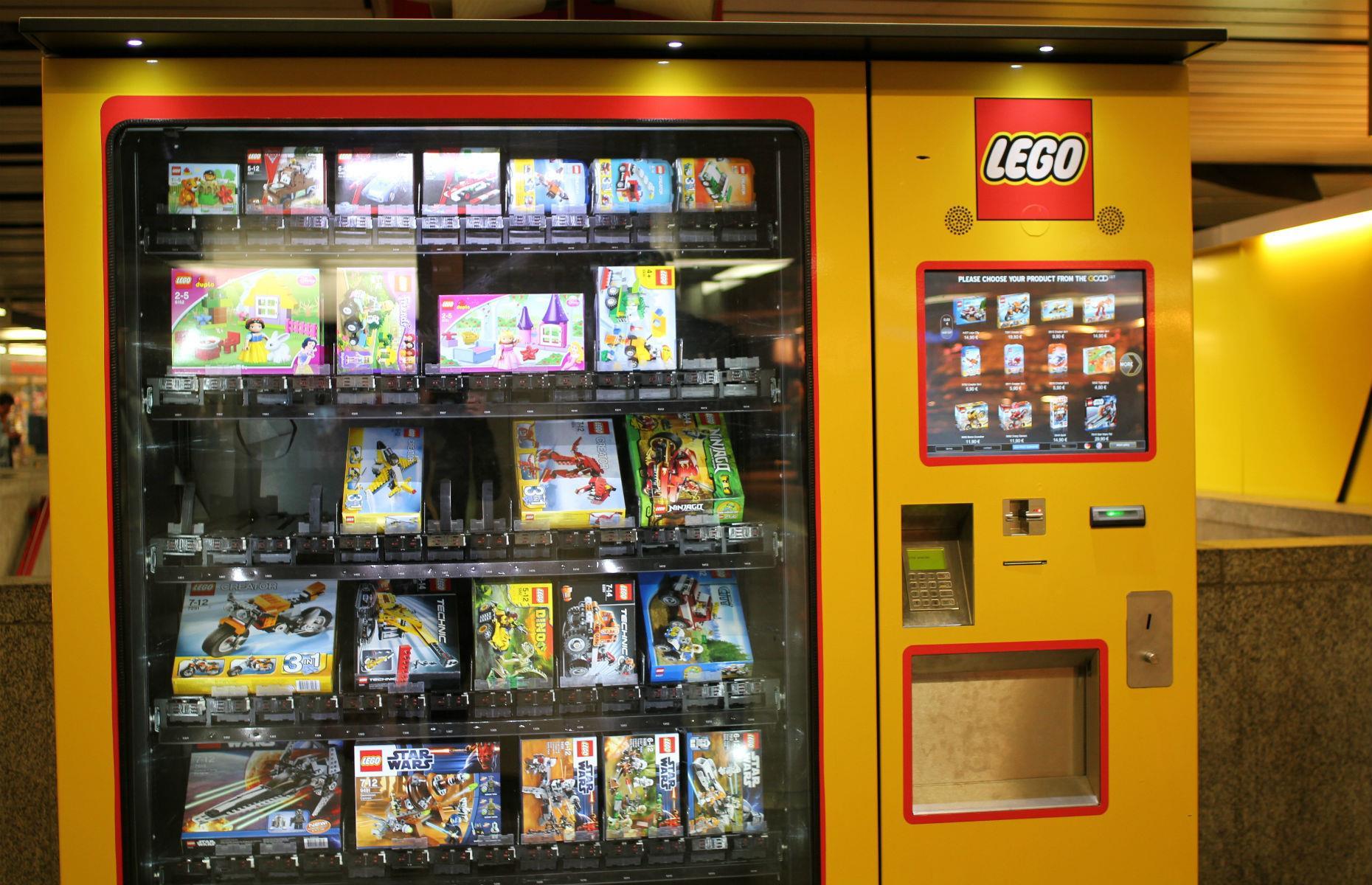 From Lego To Gold Bars, These Are The World's Strangest Vending Machines