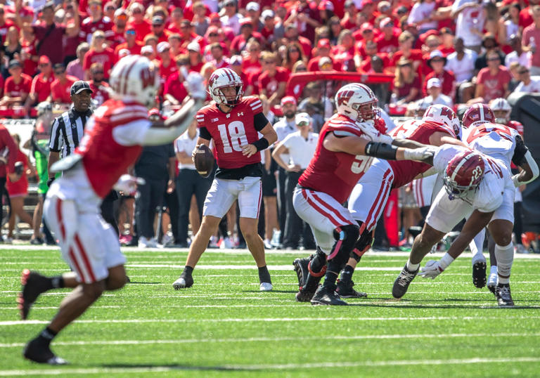 Wisconsin quarterback depth chart after Tyler Van Dyke's injury ...