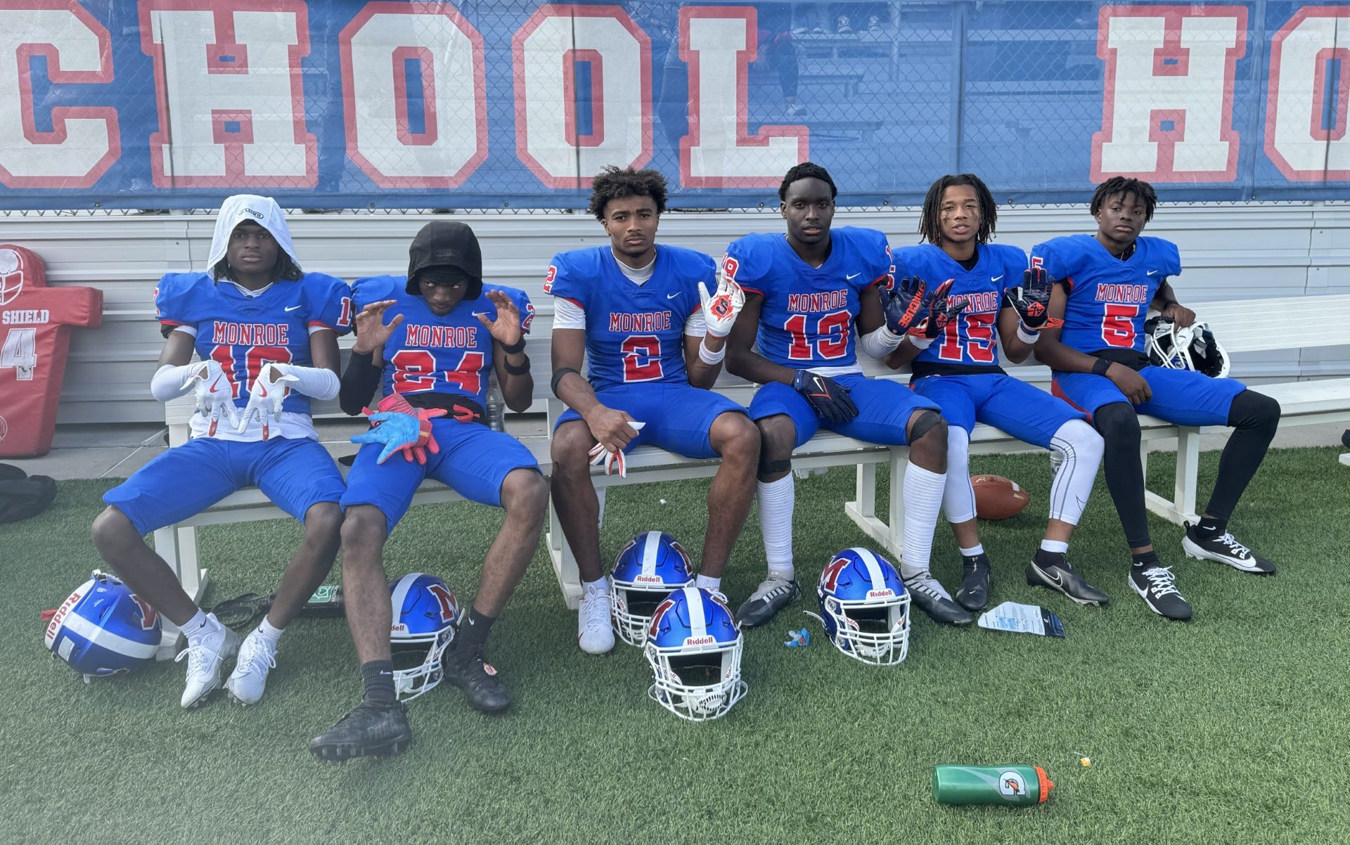 Messiah Hampton scores twice as Monroe shuts out Wilson