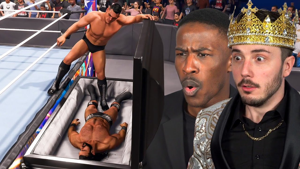Brutal BDE Casket Match Rocks WWE 2K24