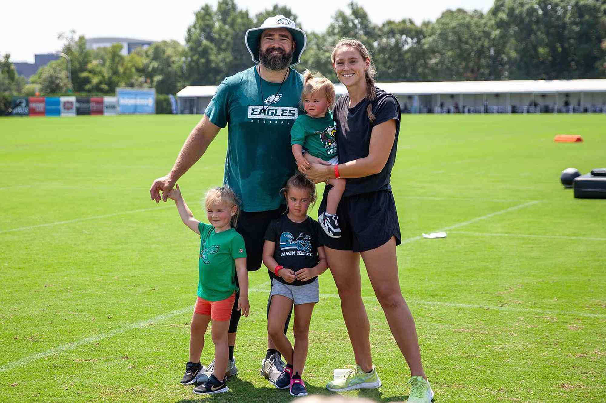 Pregnant Kylie Kelce and Jason Kelce Say 3-Year-Old Daughter Elliotte ...