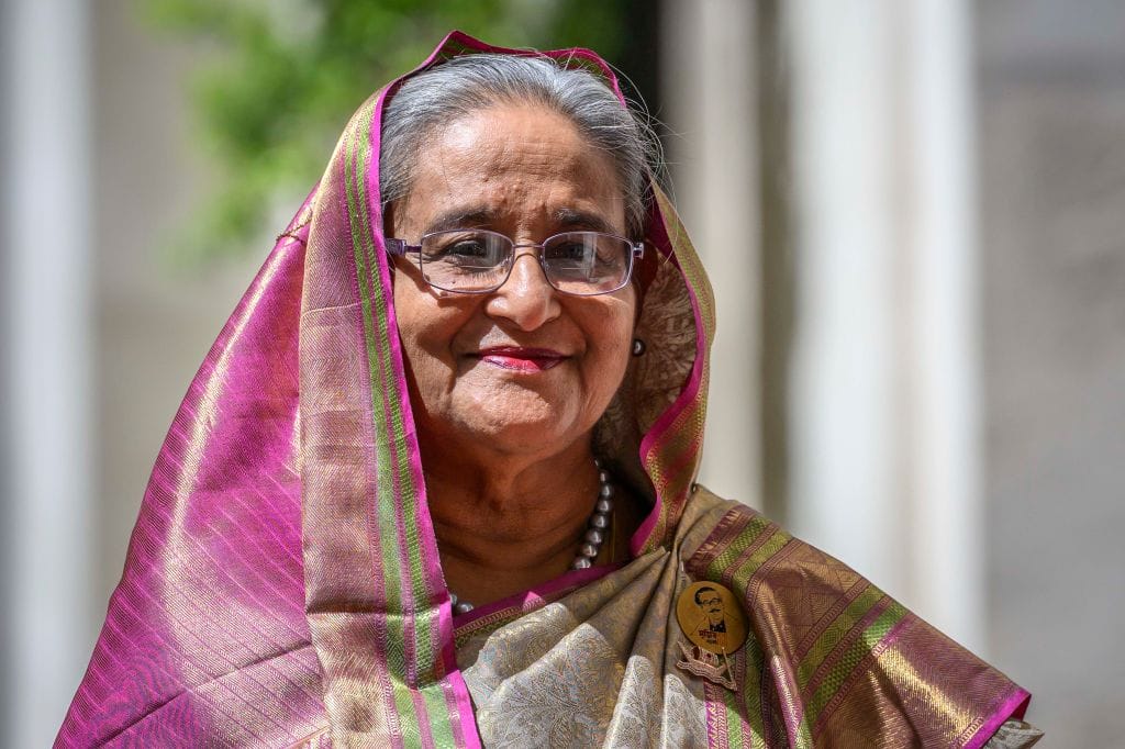 Sheikh Hasina sentenced to six months in jail for contempt by ...