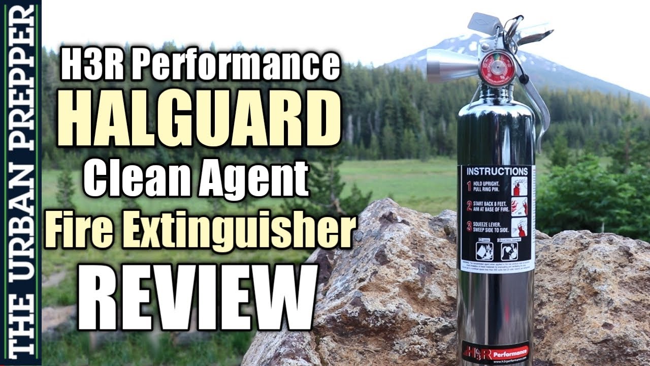 Reviewing the H3R Performance HalGuard fire extinguisher