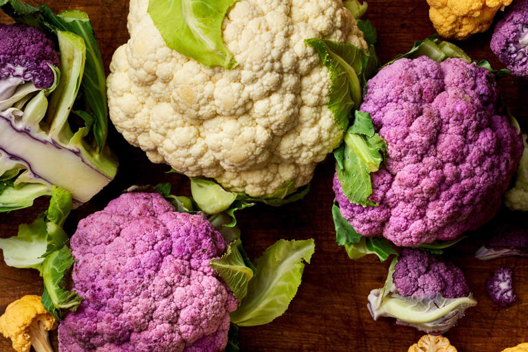 Is it safe to eat cauliflower with dark spots?