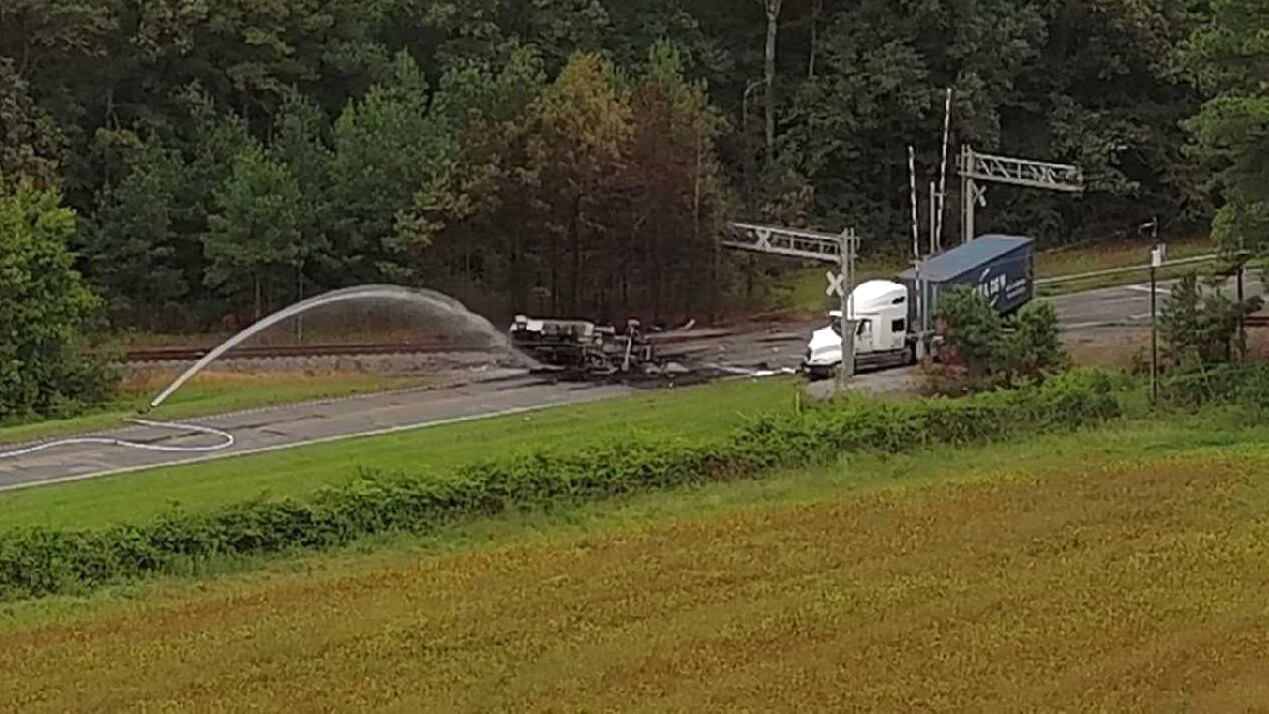 Tractor-trailer driver charged in Highway 11 propane tanker crash Tractor-trailer driver charged in Highway 11 propane tanker crash
