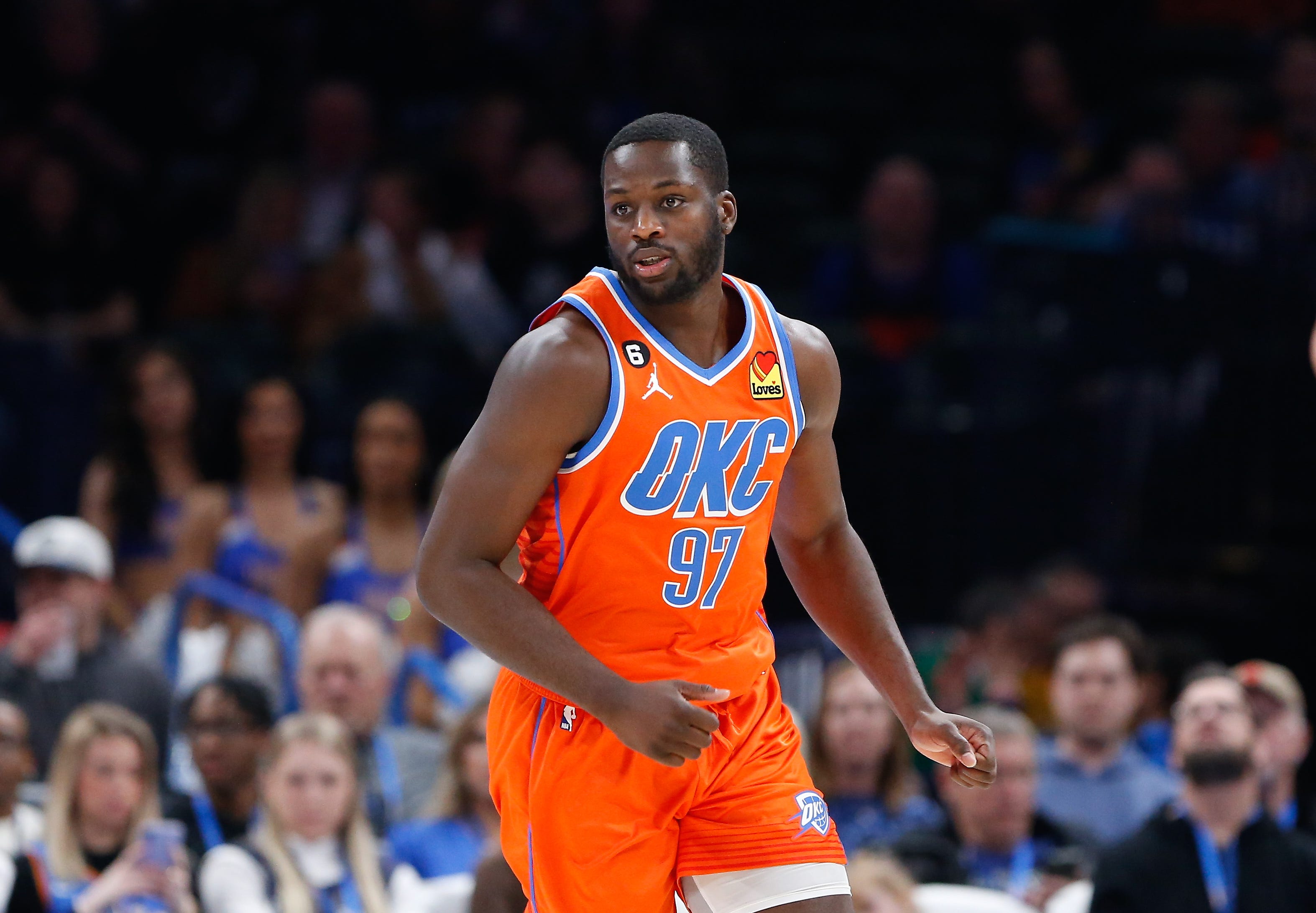 Every player in OKC Thunder history who has worn No. 97
