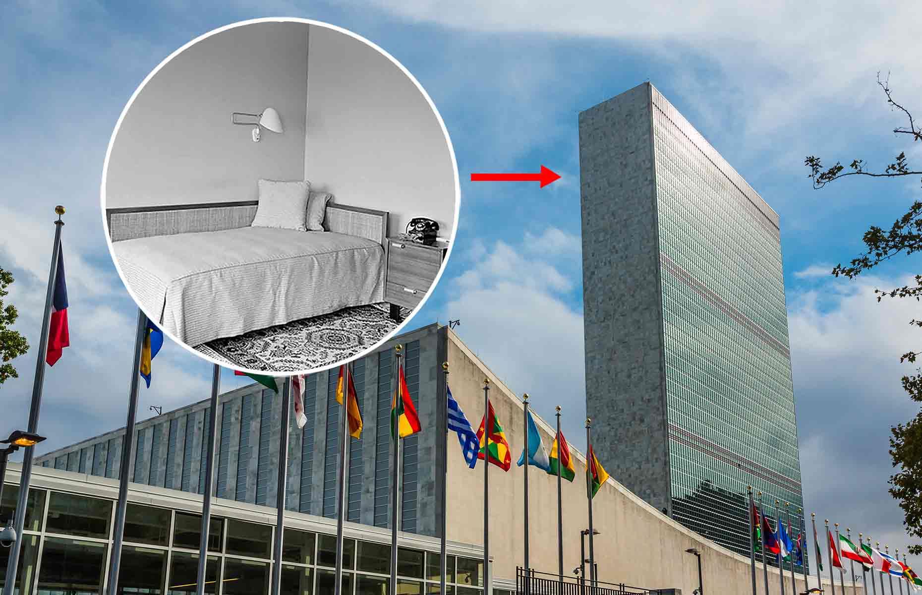 The United Nations' top-secret apartment and more amazing hidden spaces