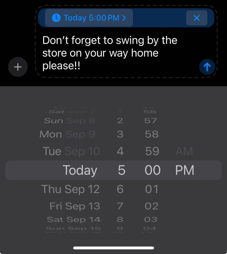 Schedule a Text to Send Later With This iPhone Trick