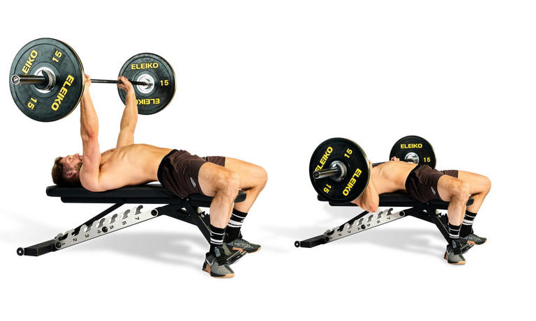This 5-move upper-body workout combines heavy lifts, drop sets and a ...