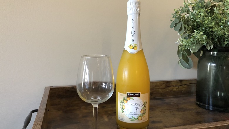 Costco's Kirkland Brand Bottled Mimosa: How Does It Compare To Fresh Ones?