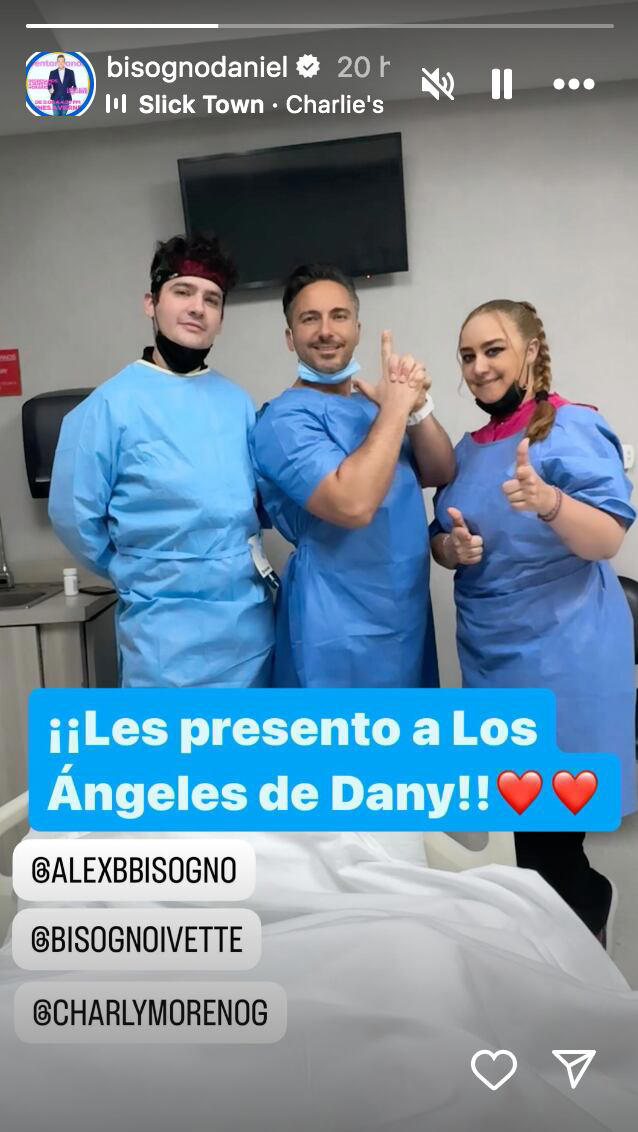 Daniel Bisogno reaparece y comparte foto desde su cama de hospital Daniel Bisogno reaparece y comparte foto desde su cama de hospital