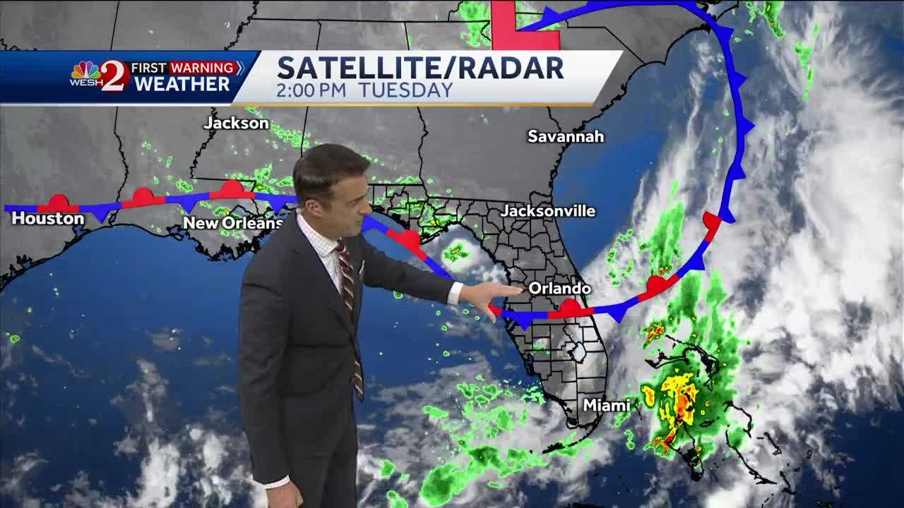 Strong, severe storms could pop up Tuesday afternoon in Central Florida Strong, severe storms could pop up Tuesday afternoon in Central Florida
