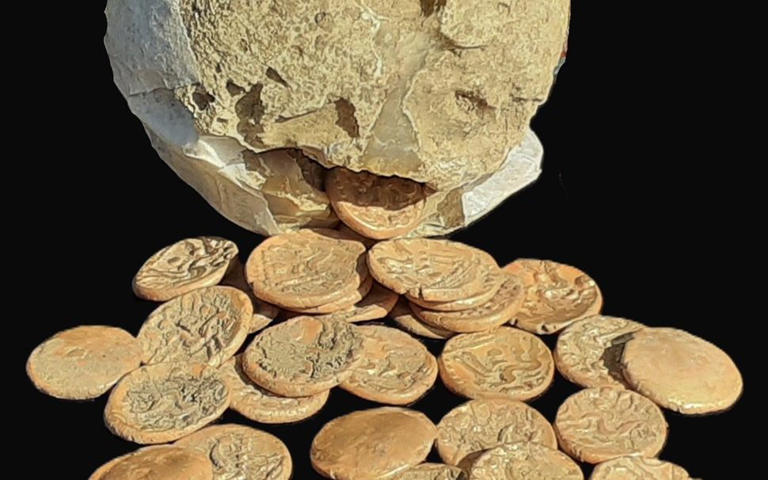 Celtic coins unearthed by metal detectorist sell for £103,000 Celtic coins unearthed by metal detectorist sell for £103,000