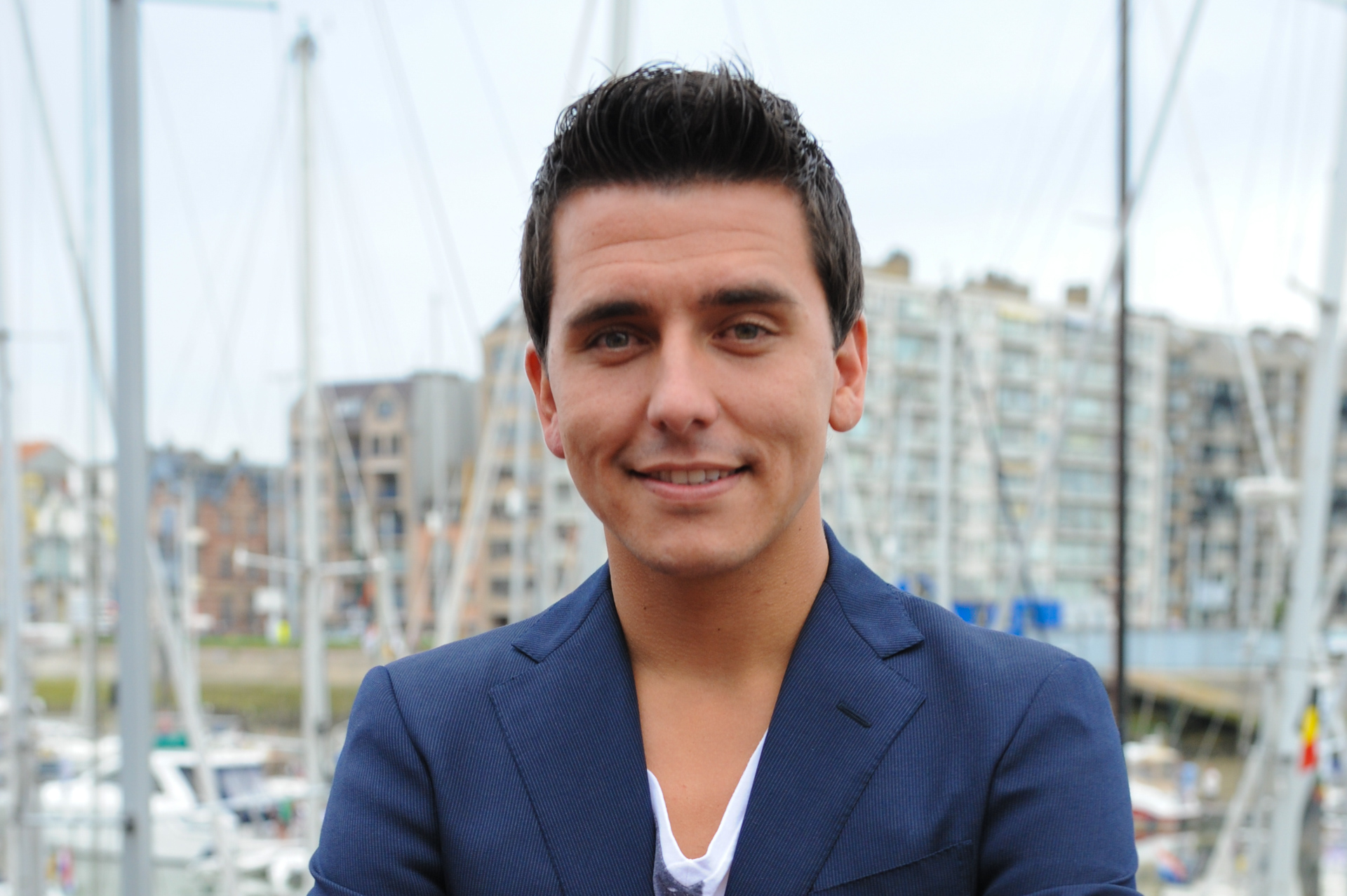 Jan Smit is een trotse vader