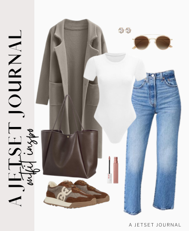 Cute New Outfits Styled With Trendy Coatigans and New Denim