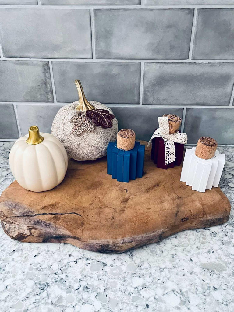 Make Your Own Wood Pumpkins