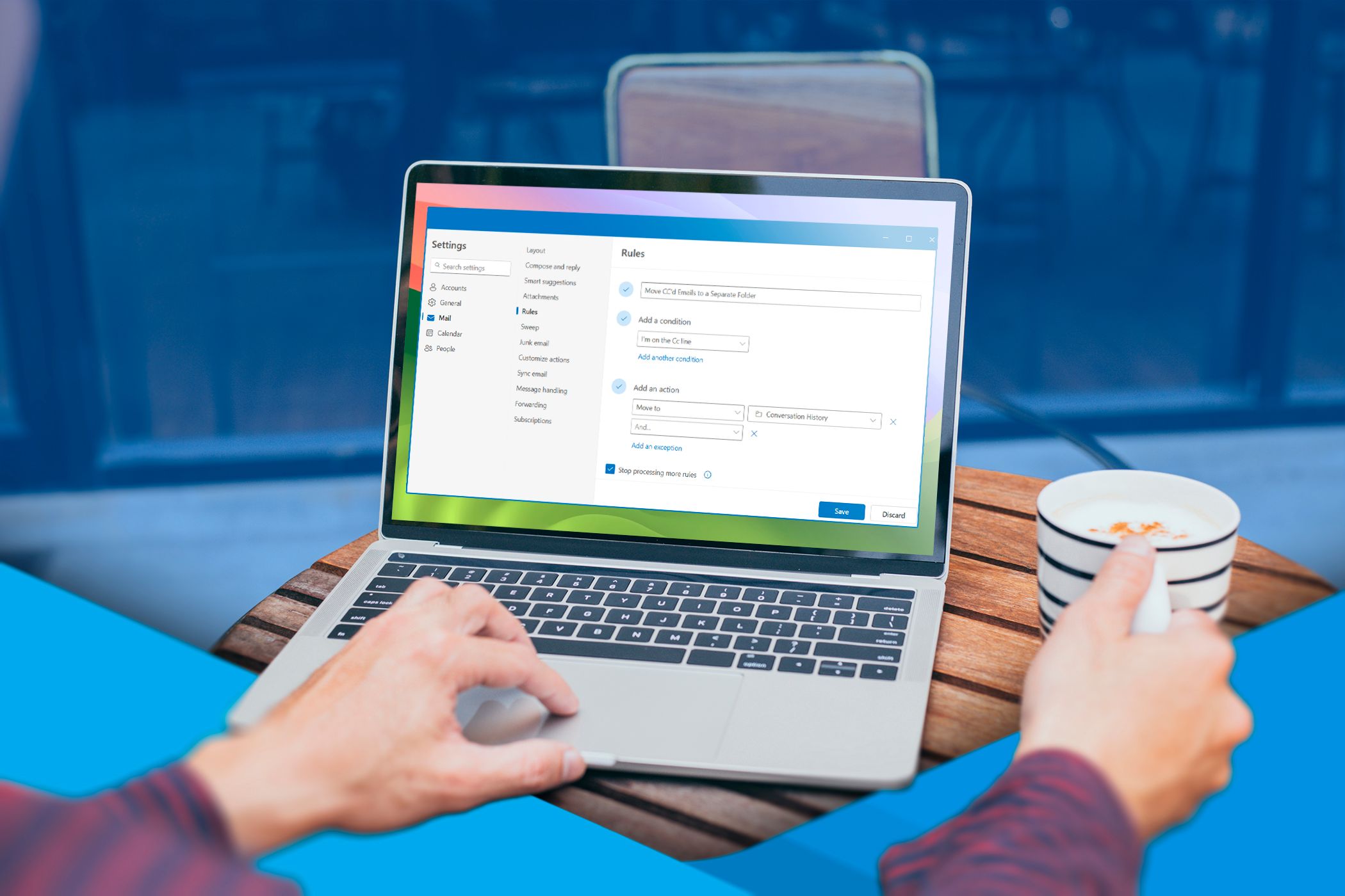 My 6 Essential Outlook Rules for an Inbox Zero Workday