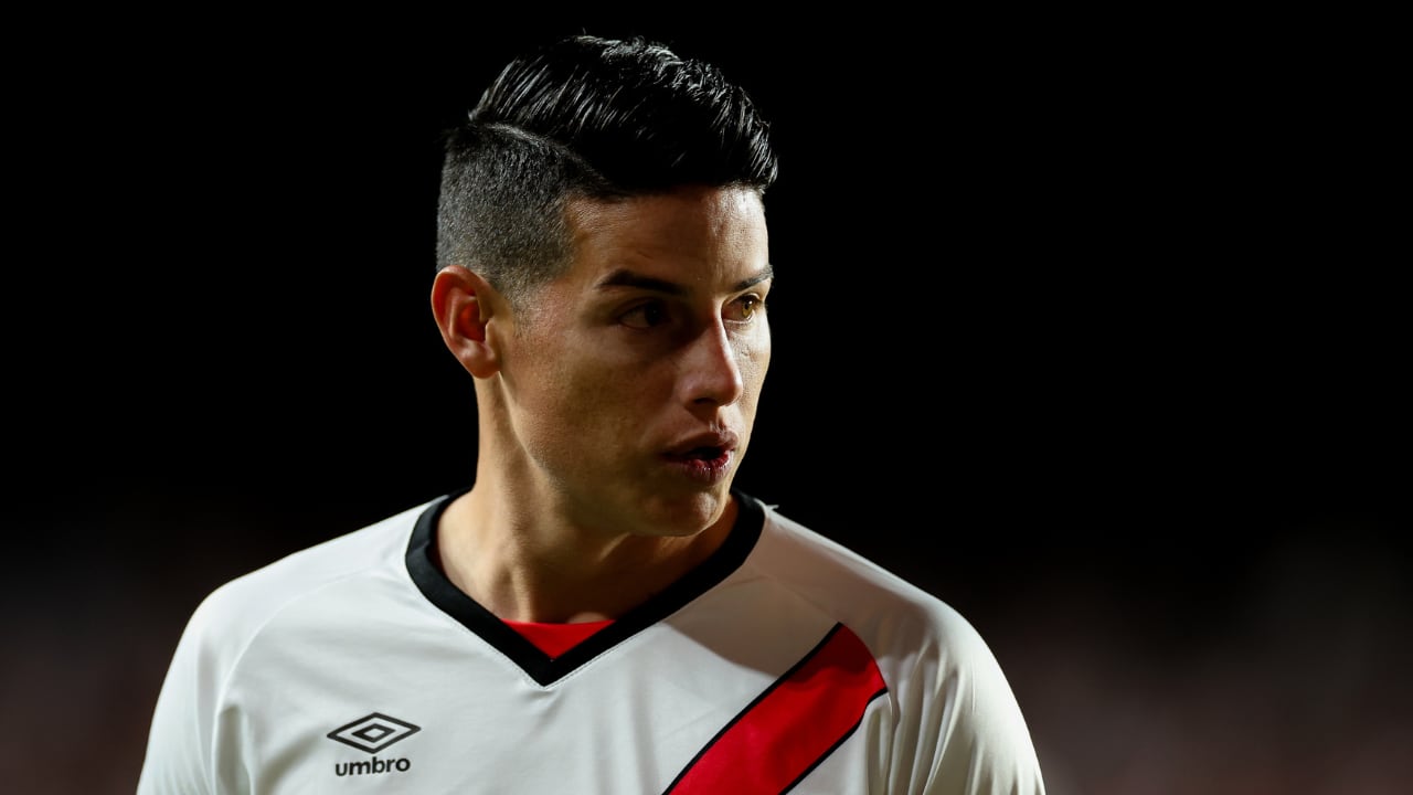 ‘Banquean’ a James Rodríguez ante el Atlético de Madrid y DT del Rayo ...