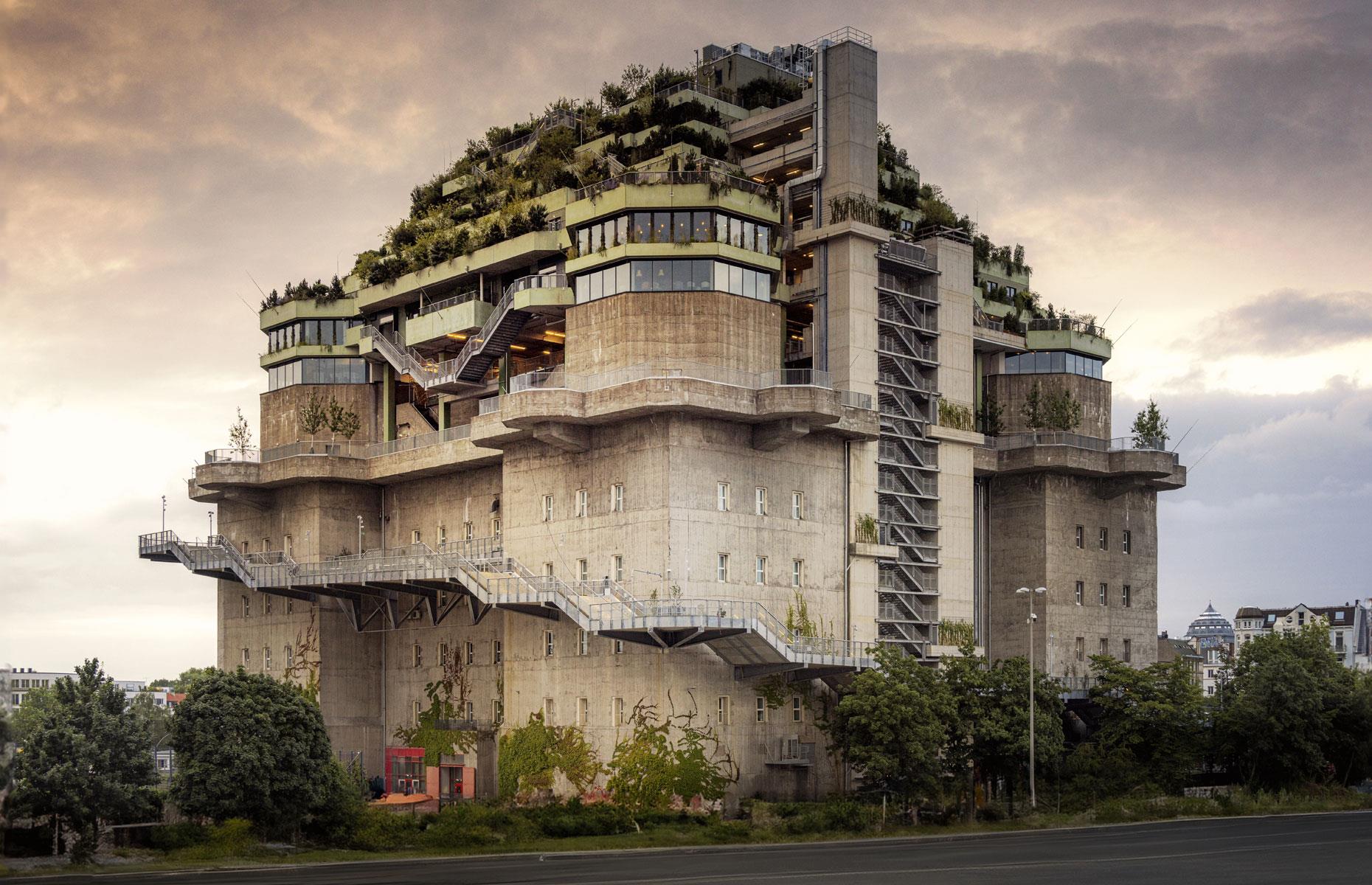 From wartime bunker to breathtaking hotel - see the transformation