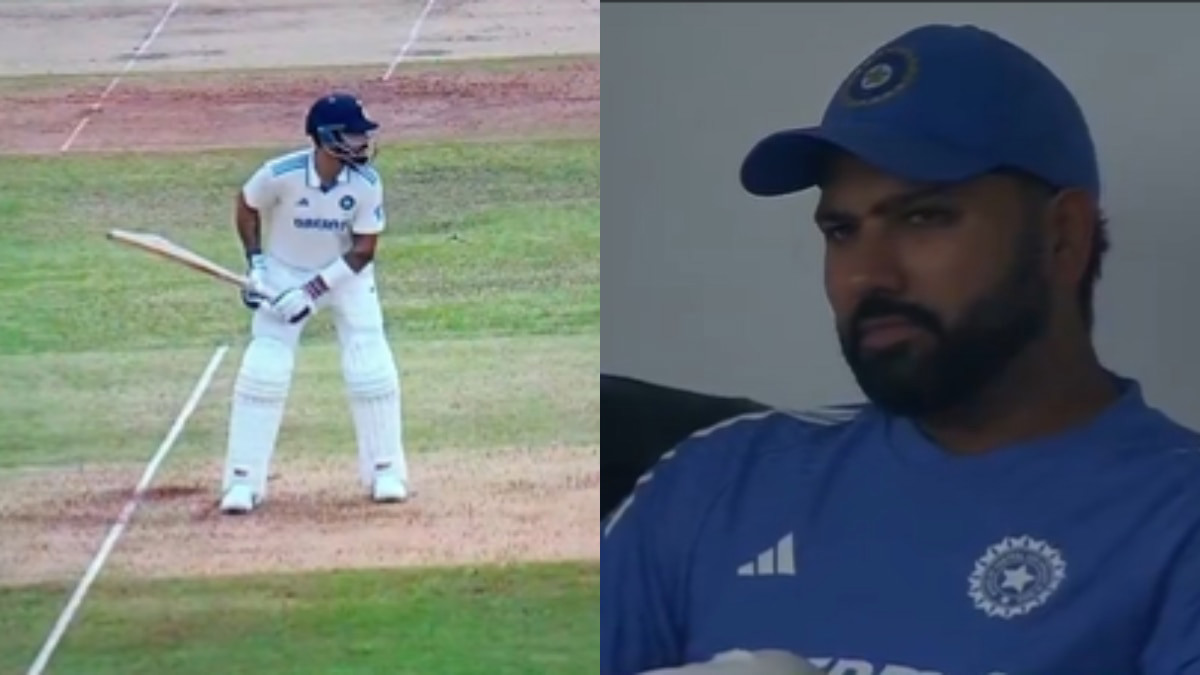 Rohit Sharma Visibly Upset As Virat Kohli Falls For Just 6 In India vs ... Rohit Sharma Visibly Upset As Virat Kohli Falls For Just 6 In India vs ...