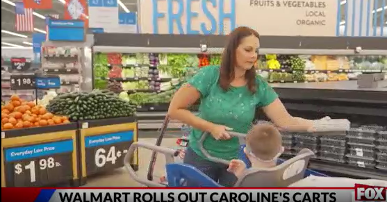 Walmart rolling out Caroline’s Carts for people with disabilities Walmart rolling out Caroline’s Carts for people with disabilities