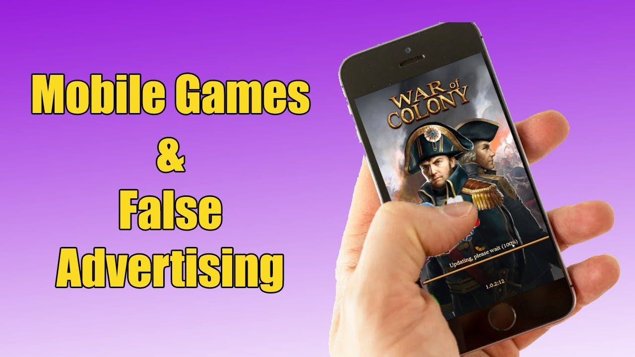 Mobile games and false advertising #MakeMobileGamesGreatAgain