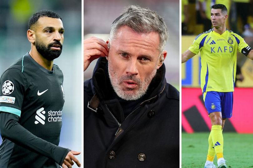 Jamie Carragher outlines Cristiano Ronaldo problem that Mohamed Salah ... Jamie Carragher outlines Cristiano Ronaldo problem that Mohamed Salah ...