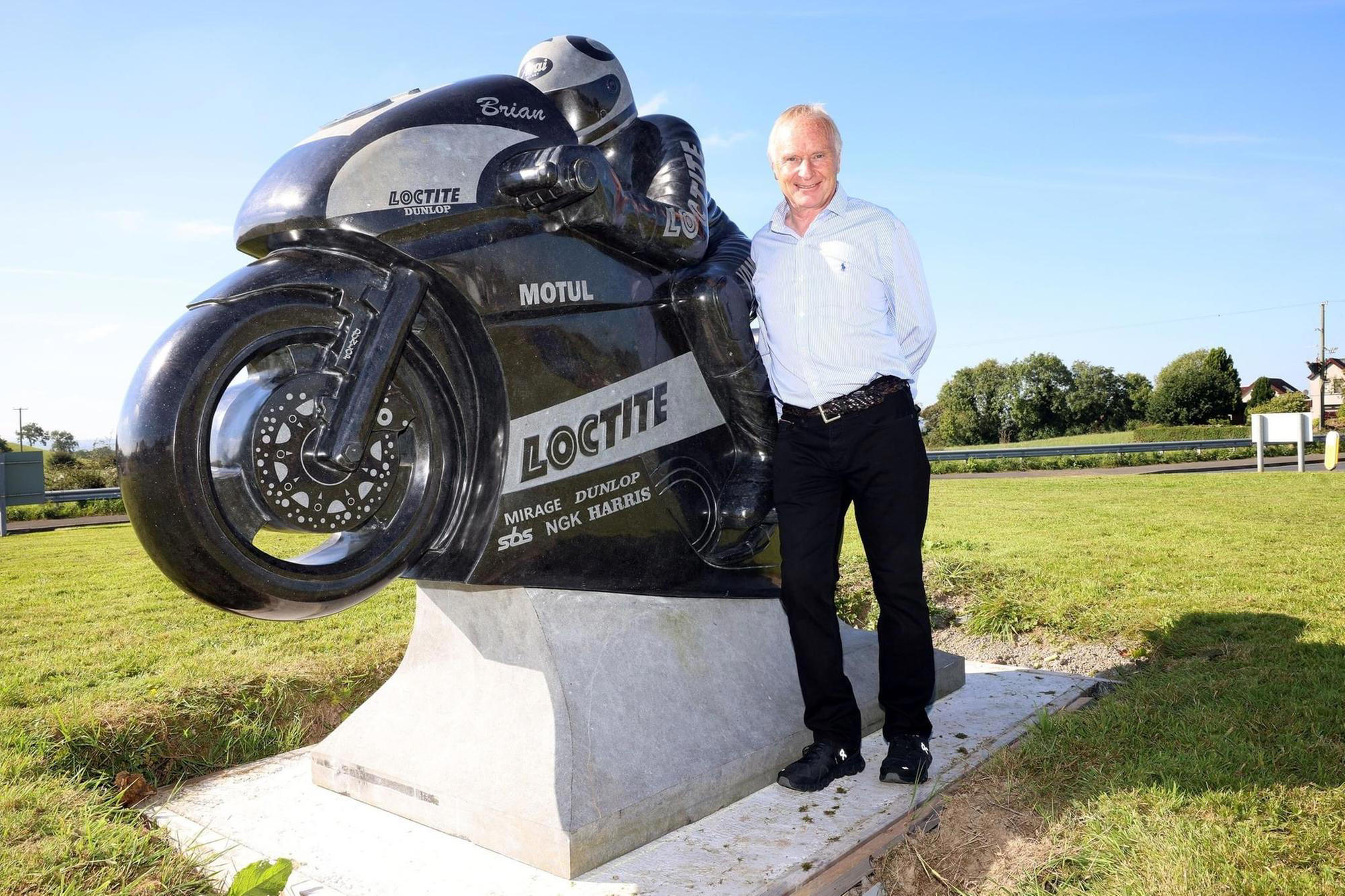 Two-time motorcycling world champion Brian Reid immortalised with ... Two-time motorcycling world champion Brian Reid immortalised with ...