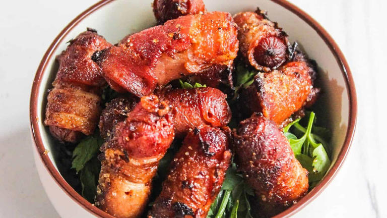 Bacon-wrapped bites to level up your game day eats