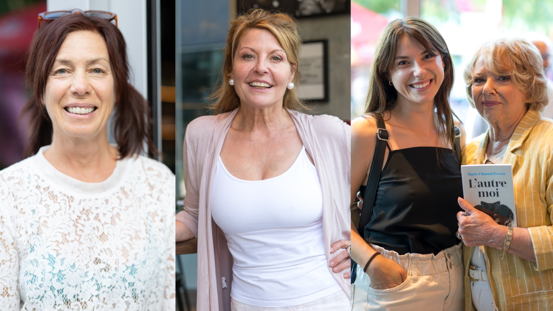 Plusieurs vedettes réunies au lancement du livre de Marie-Chantal Perron