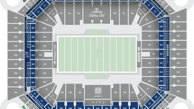 Hard Rock Stadium Guide: Dolphins schedule, concerts, seating map ...