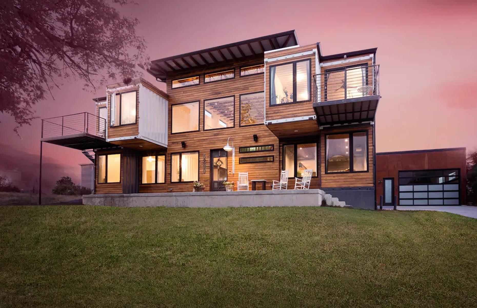 We're obsessed with these spectacular shipping container homes