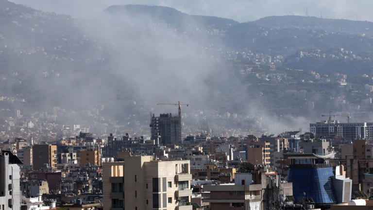 Krieg in Nahost: Israels Armee greift Ziel in Beirut an Krieg in Nahost: Israels Armee greift Ziel in Beirut an