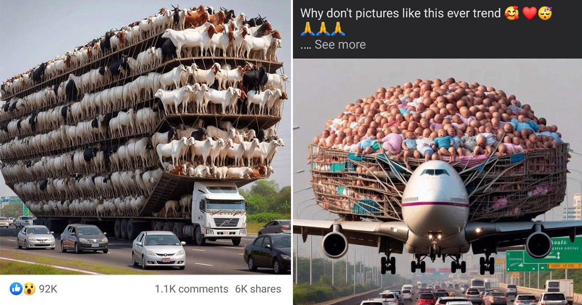 21 Examples of A.I. Slop Photos Boomer's Share