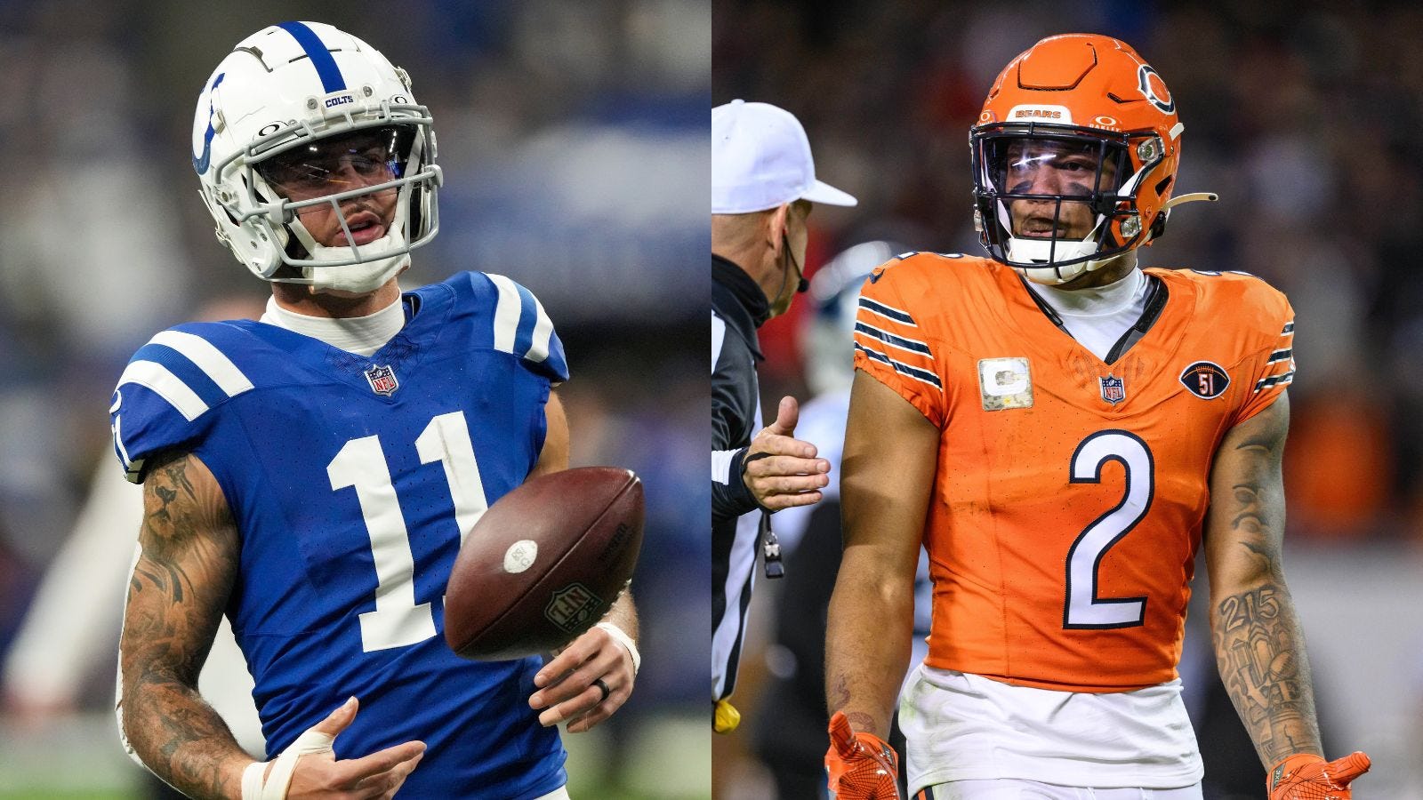 Colts vs Bears TV coverage map in NFL Week 3