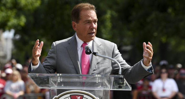Nick Saban takes shot at SEC school Nick Saban takes shot at SEC school