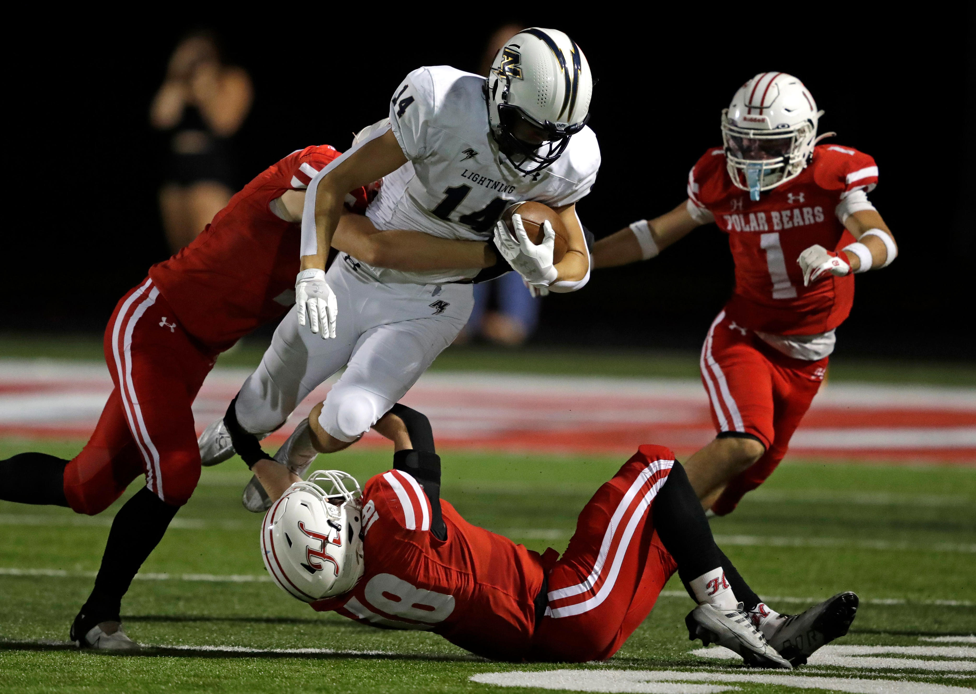 Appleton high school football teams all win in Week 1 of season